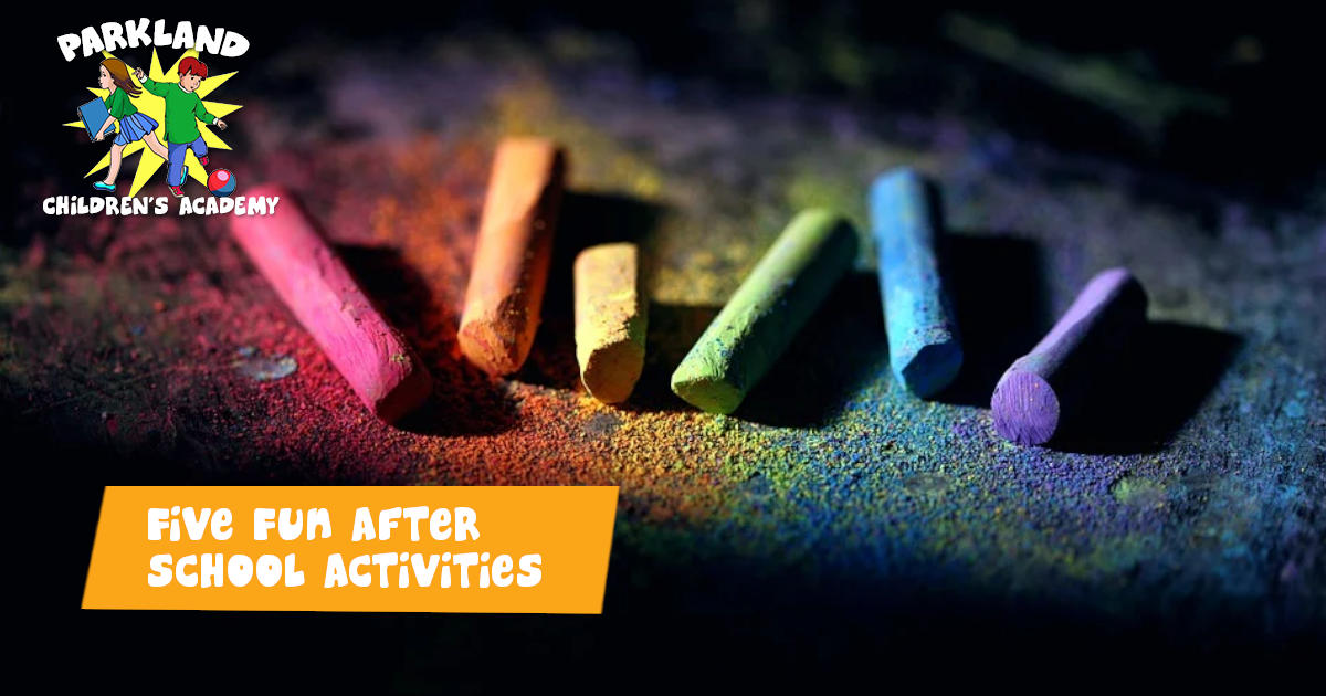 Five Fun After School Activities To Do With Your Children